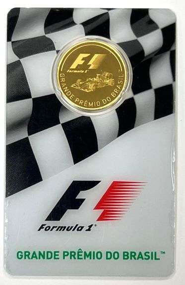 PAMP Suisse 1/4 oz .9999 Fine Gold F1 Formula 1 Race Series - Matthew ...