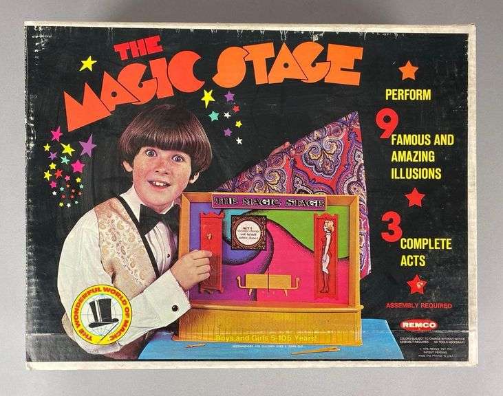 1976 Remco The Magic Stage Magic Act Toy - Matthew Bullock Auctioneers