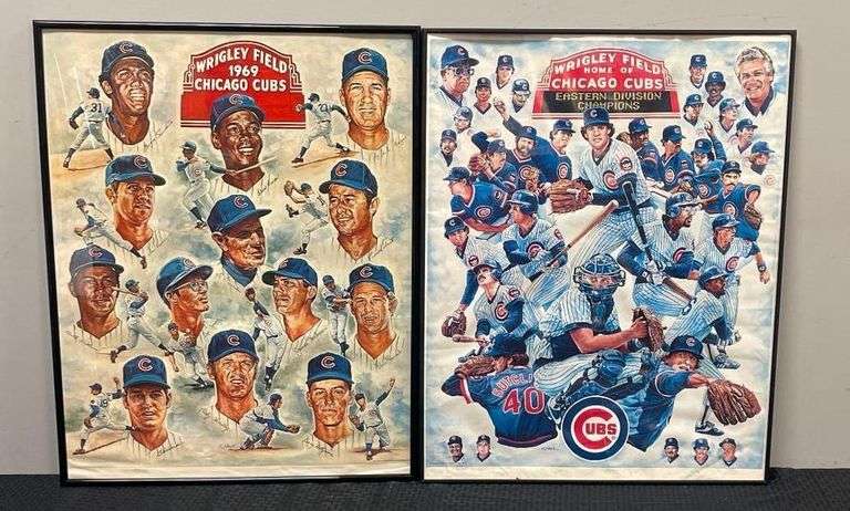 1969 and 85 Chicago Team Posters - Matthew Bullock Auctioneers
