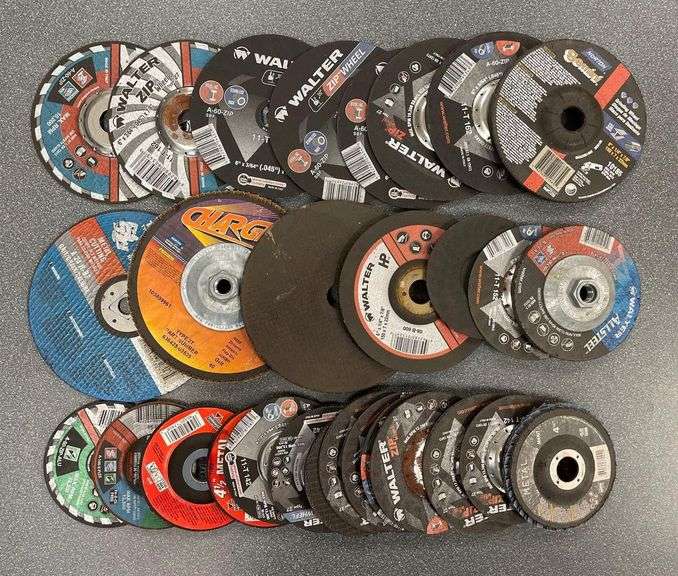 Group of Grinding and Cut-Off Wheels - Matthew Bullock Auctioneers