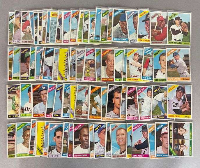 78 - 1966 Topps Baseball High-Grade 4th Series Cards - Matthew Bullock ...
