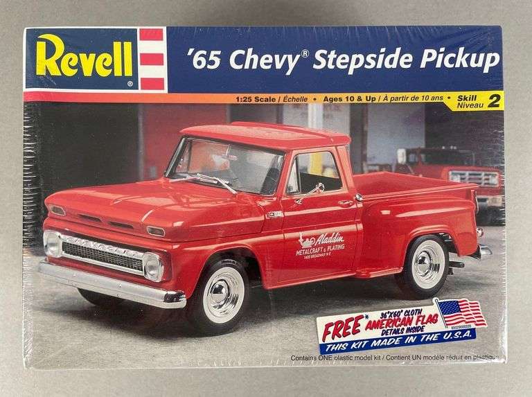 Revell 1967 Chevy Stepside Pickup Model Kit - Matthew Bullock Auctioneers
