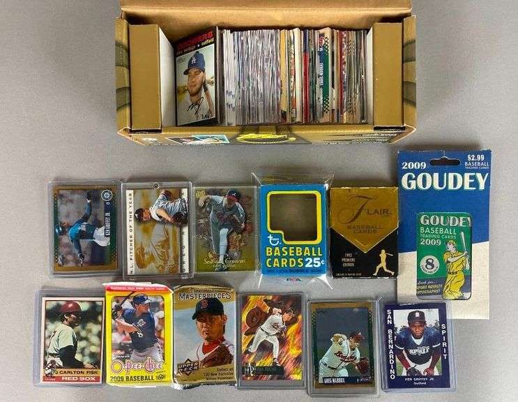 1971 Topps Baseball Empty Cello Box, 300+ 1970s - 2000s Baseball with ...