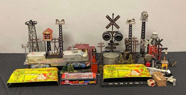 Group of Assorted Model Railroad Accessories and More - Matthew Bullock ...