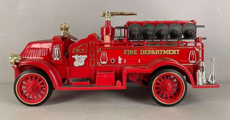 Jim Beam Fire Engine No. 2 Whiskey Decanter - Matthew Bullock Auctioneers