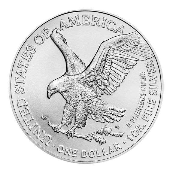 2025 US Mint American Silver Eagle 1 oz .999 Fine Silver - Matthew Bullock Auctioneers