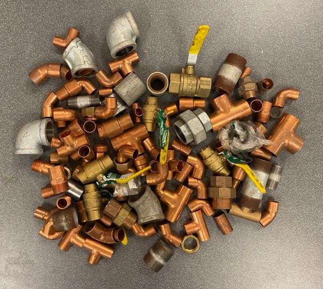 Group of Copper Piping and More - Matthew Bullock Auctioneers