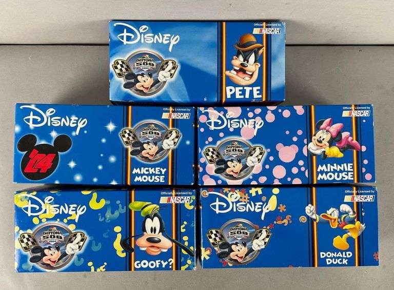 Group of Team Caliber Disney NASCAR Die-Cast Cars - Matthew Bullock ...