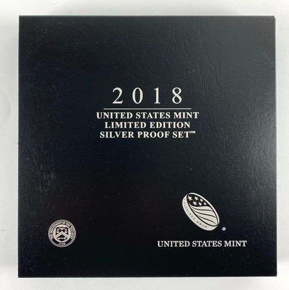 2018 US Mint Limited Edition Silver Proof Set - Matthew Bullock Auctioneers