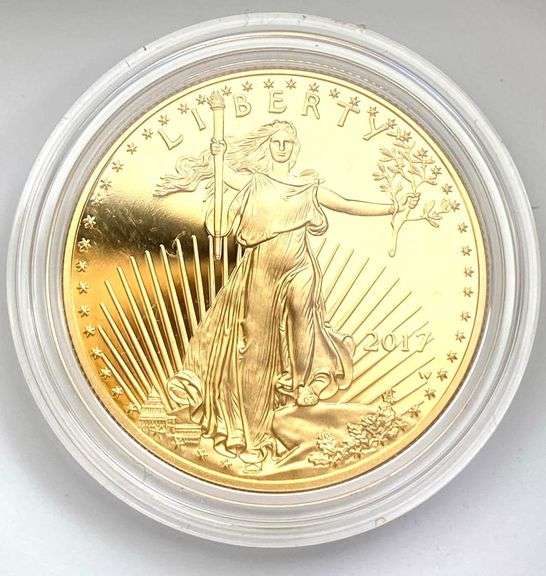 2017 US Mint PROOF $50 American Gold Eagle 1 oz Gold Coin - Matthew ...