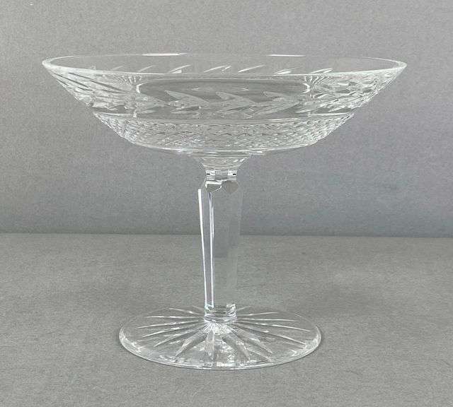 Vintage Waterford Pressed Crystal Glass Compote - Matthew Bullock ...