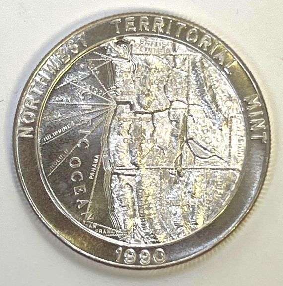 Northwest Territorial Mint 1 oz .999 Fine Silver Trade Unit/Round ...
