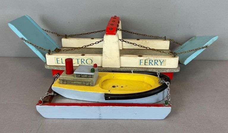 Group of Vintage Wood Ferry Boats - Matthew Bullock Auctioneers