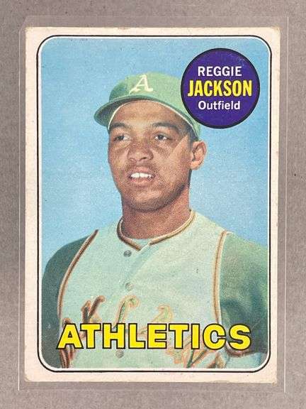1969 Topps Reggie Jackson #260 Rookie - Matthew Bullock Auctioneers