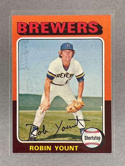 1975 Topps Robin Yount #223 Rookie - Matthew Bullock Auctioneers