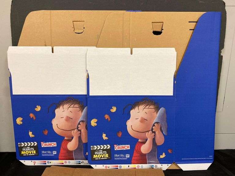Group of 2 The Peanuts Movie Cardboard Displays - Matthew Bullock ...