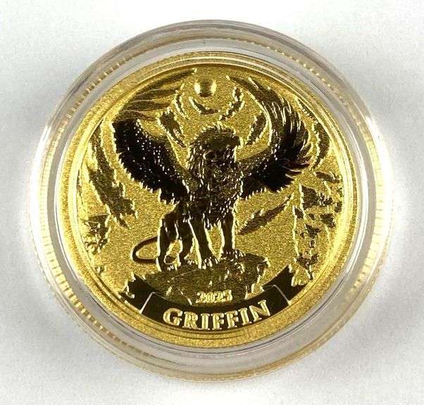 Australia Perth Mint 2025 Griffin 1/4 oz .9999 Fine Gold - Matthew ...
