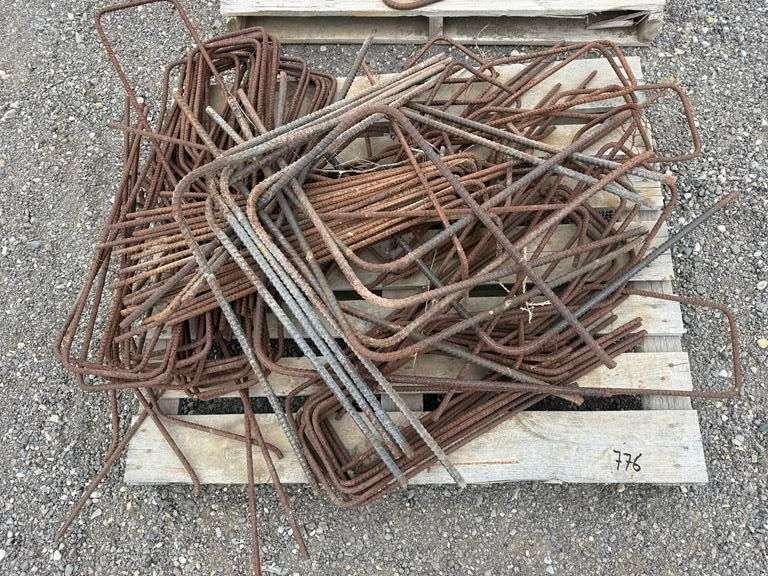Rebar Reinforcement Bars - Various Shapes - McBids Auctioneers ...