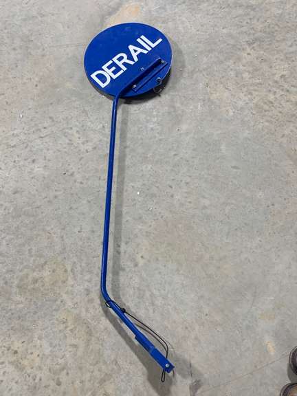 Derailed Railroad sign - McNatt Real Estate