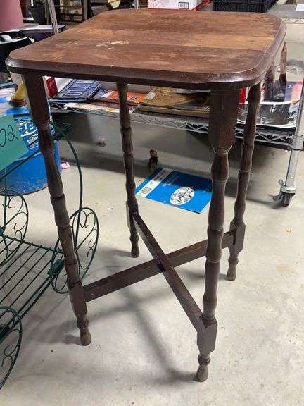 Nice solid wood table - McNatt Real Estate