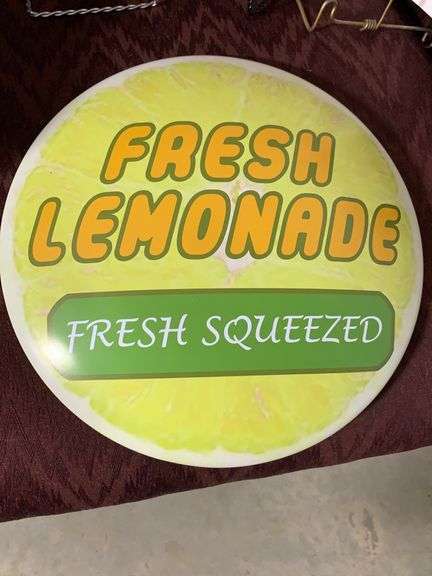 Fresh Lemonade sign - McNatt Real Estate
