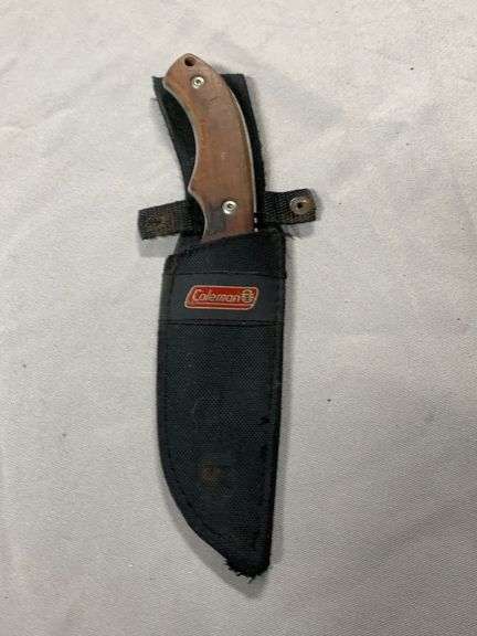 Nice fixed blade 9” Coleman knife - McNatt Real Estate