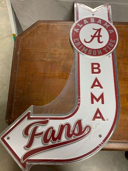 Alabama metal arrow sign - McNatt Real Estate