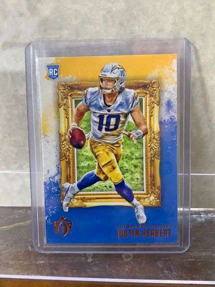 Justin Herbert Rookie card 2020 Panini Chronicle - McNatt Real Estate