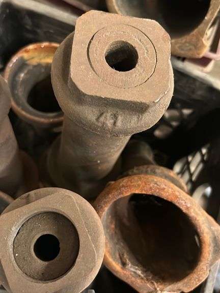 2 crates of Cast iron hubs - McNatt Real Estate