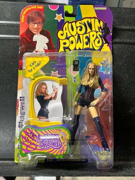 NOS- Felicity Shagwell -Austin powers 1999 McFarlane toys - McNatt Real ...
