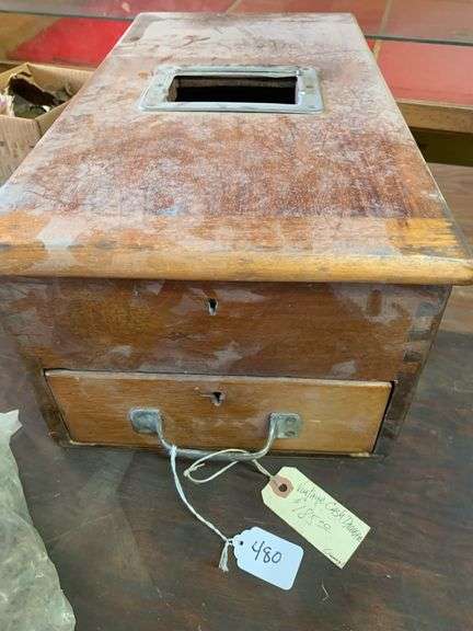 Antique cash drawer - McNatt Real Estate