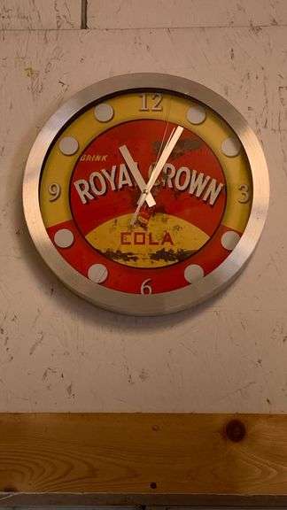 Working RC Cola clock - McNatt Real Estate