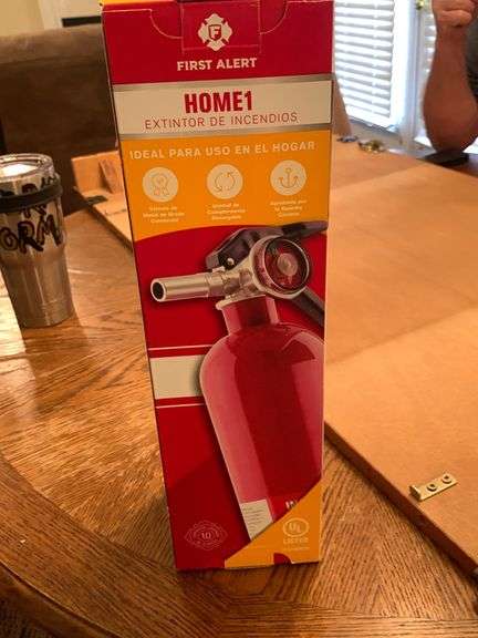 New first Alert fire extinguisher - McNatt Real Estate