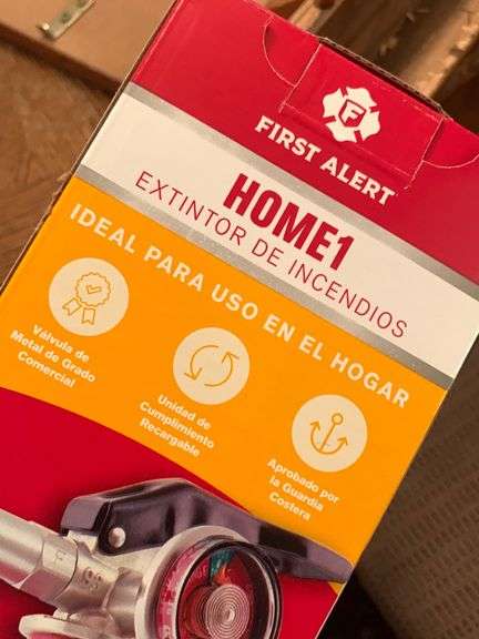 New first Alert fire extinguisher - McNatt Real Estate