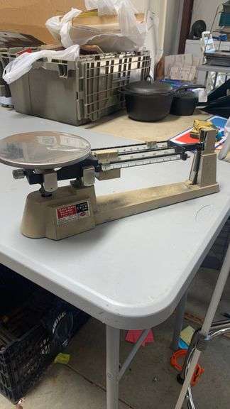 Triple beam model 700 scales - McNatt Real Estate