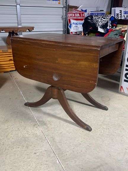 Duncan Phyfe drop leaf table - McNatt Real Estate