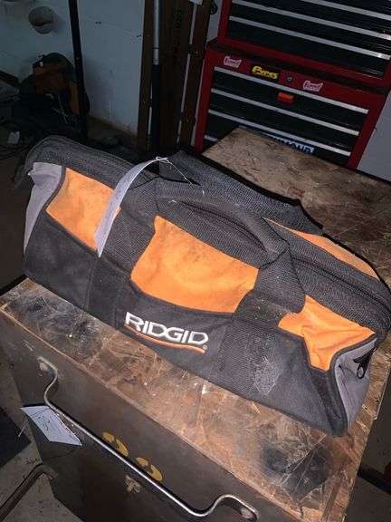 Ridgid drill in bag - McNatt Real Estate