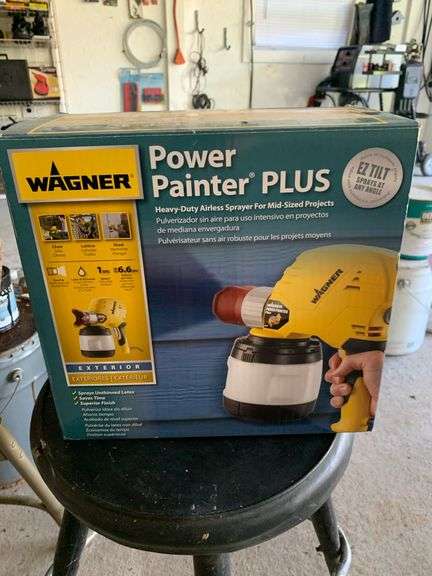 Wagner paint sprayer in box - McNatt Real Estate