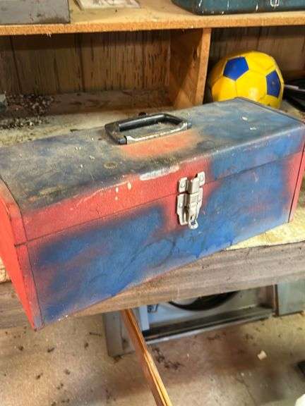 Kennedy Toolbox (missing hasp) and nice contents - McNatt Real Estate
