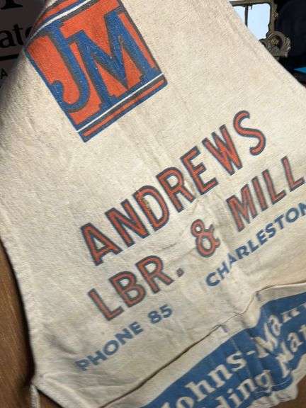 Super neat old Lumber Mill apron - McNatt Real Estate