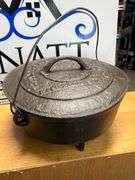 ANTIQUE PHILLIPS & BUTTORFF #3 DUTCH OVEN NASHVILLE TN C.1850 - 1880 ...