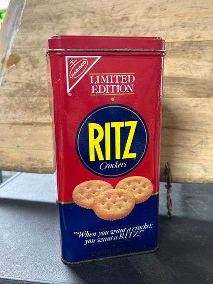 Limited edition Ritz cracker tin - McNatt Real Estate