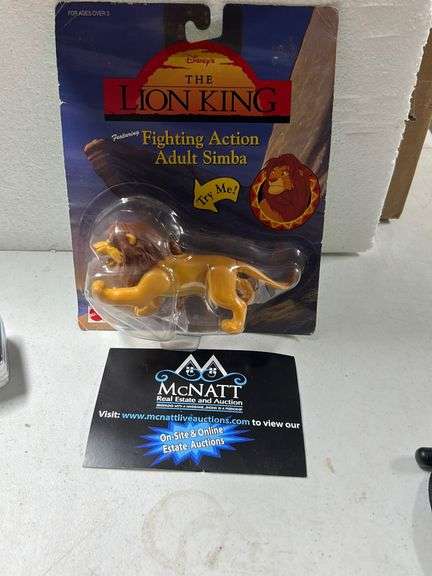 NOS Disney Liok king toy - McNatt Real Estate