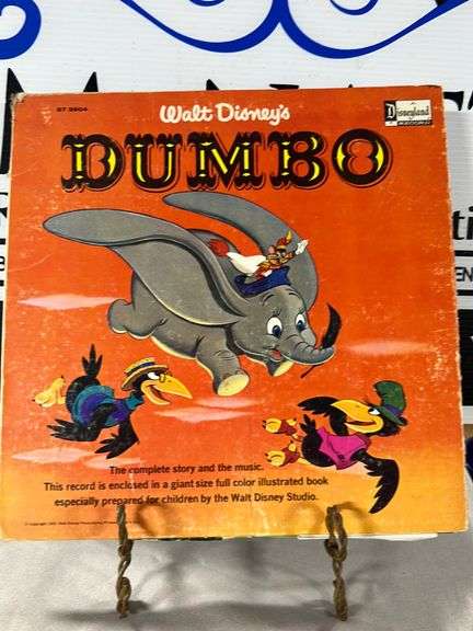 1965 Dumbo story book and record - McNatt Real Estate