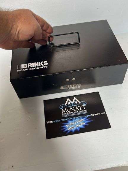 Brinks Home security combo cash/locking box - McNatt Real Estate
