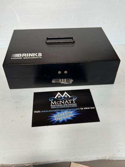 Brinks Home security combo cash/locking box - McNatt Real Estate