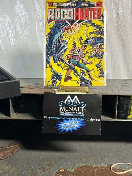 #1 Robo Hunter Eagle comic - McNatt Real Estate