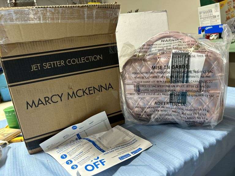 New! Just opened for pics-Marcy McKenna Jet Setter collection still in ...