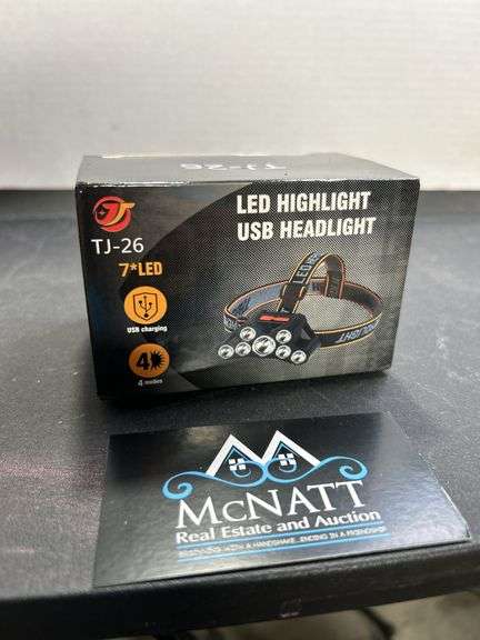 New! LED HIGHLIGHT -USB Headlight - McNatt Real Estate