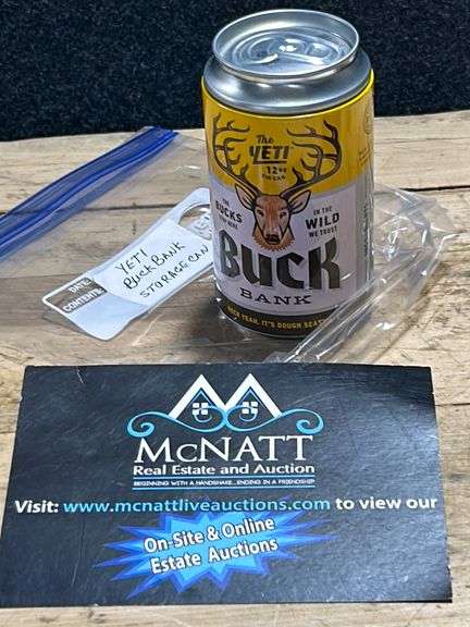 NEW! YETI Buck bank storage can - McNatt Real Estate